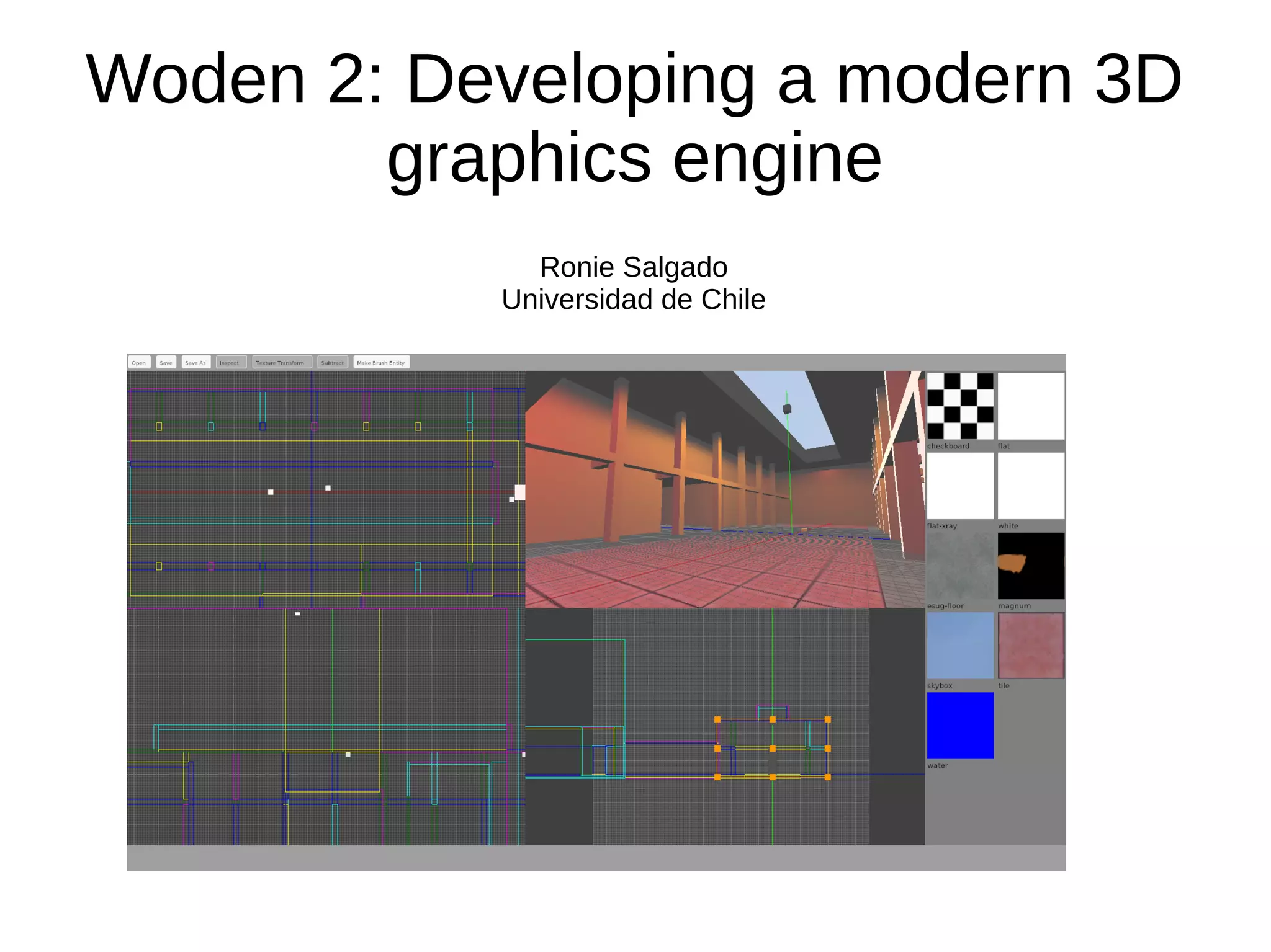 Woden 2: Developing a modern 3D graphics engine in Smalltalk | PDF