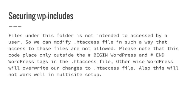 Wordpress security issues | PPT
