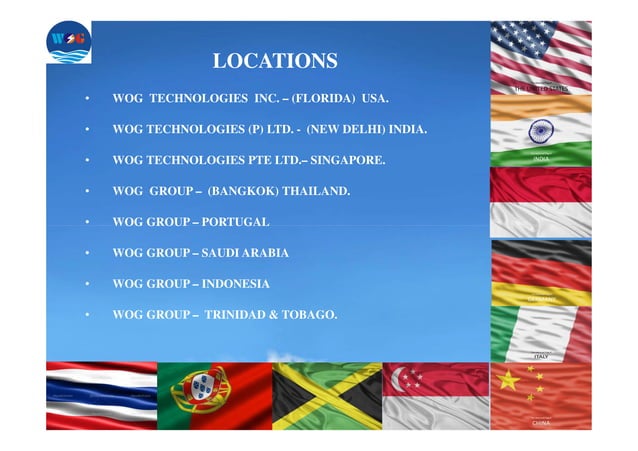 WOG Technologies ppt | PDF | Environmental Services Industry | Industries