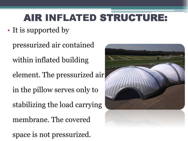 Pneumatic structure | PPTX | Sports