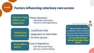 Barriers to comprehensive veterinary care in poultry farms in Bangladesh & their impact on ...