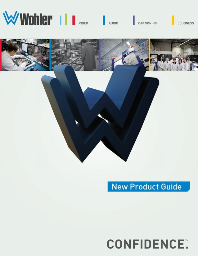 Wohler New Product Guide Q1 2012 | PDF | Digital Audio | Computer ...