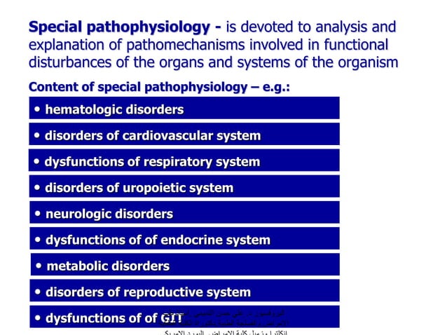 PATHOPHYSIOLOGY Introduction_Professor_Ali_Altimimi | PPTX | Biological ...