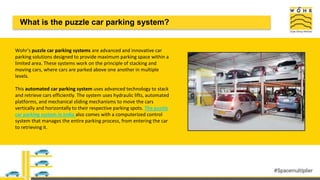 THE TECHNOLOGY BEHIND PUZZLE CAR PARKING SYSTEMS: AN OVERVIEW | PPTX
