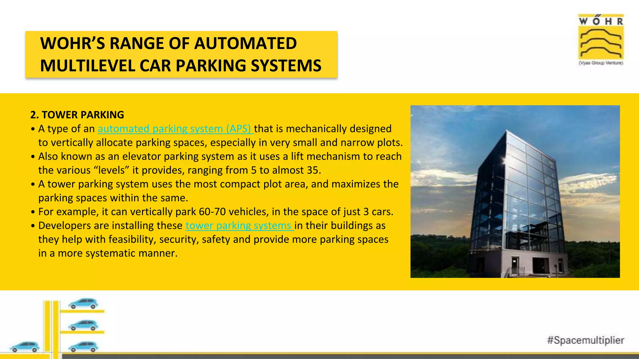 WOHR MULTILEVEL CAR PARKING SYSTEMS | PPT