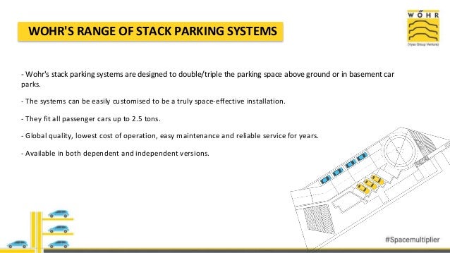 Wohr stacked car parking systems the cost effective, space-effective ...