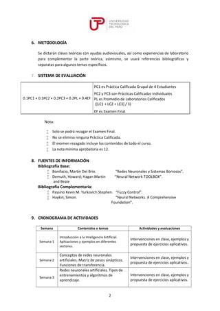Woiaa sistemasinteligentesyredesneuronales | PDF