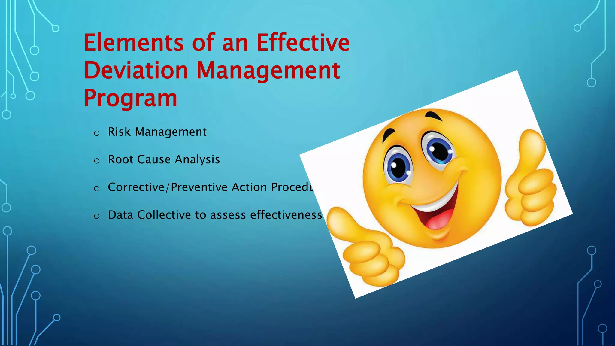 Deviation management new (1) | PPTX