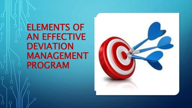 Deviation management new (1) | PPTX