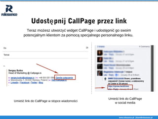 Relessence - CallPage | PPT