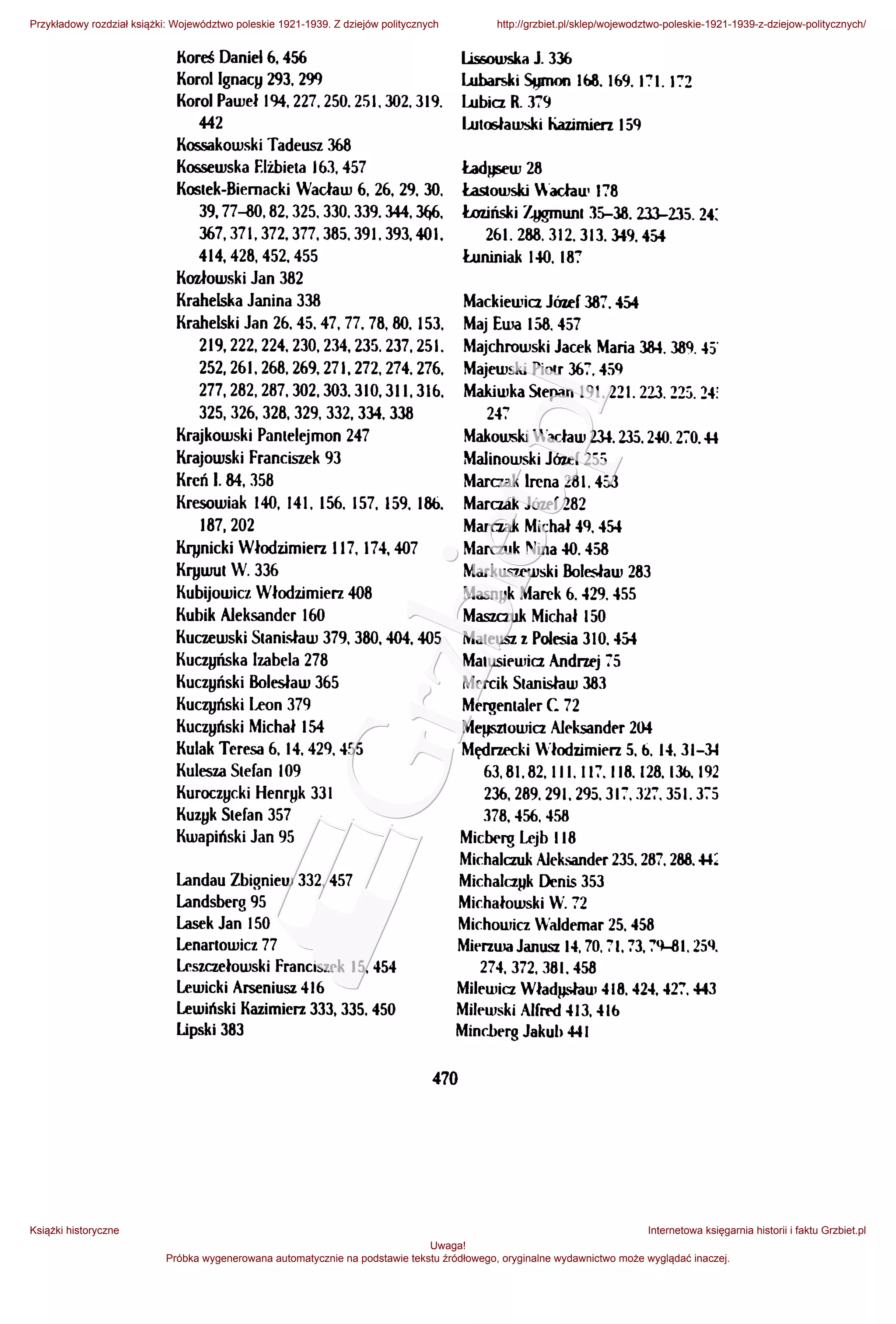 Wojewodztwo poleskie-1921-1939 | PDF