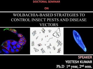 Wolbachia based strategies to control insect pests and disease vectors ...
