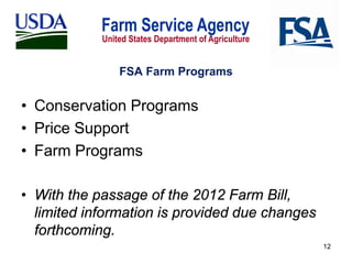 Wolf fsa and the beginning farmer | PDF