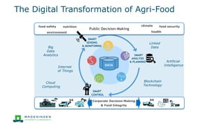 IoT and Big Data in Agri-Food Business | PPTX | Agriculture | Industries