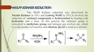 Reduction Reaction Mechanism
