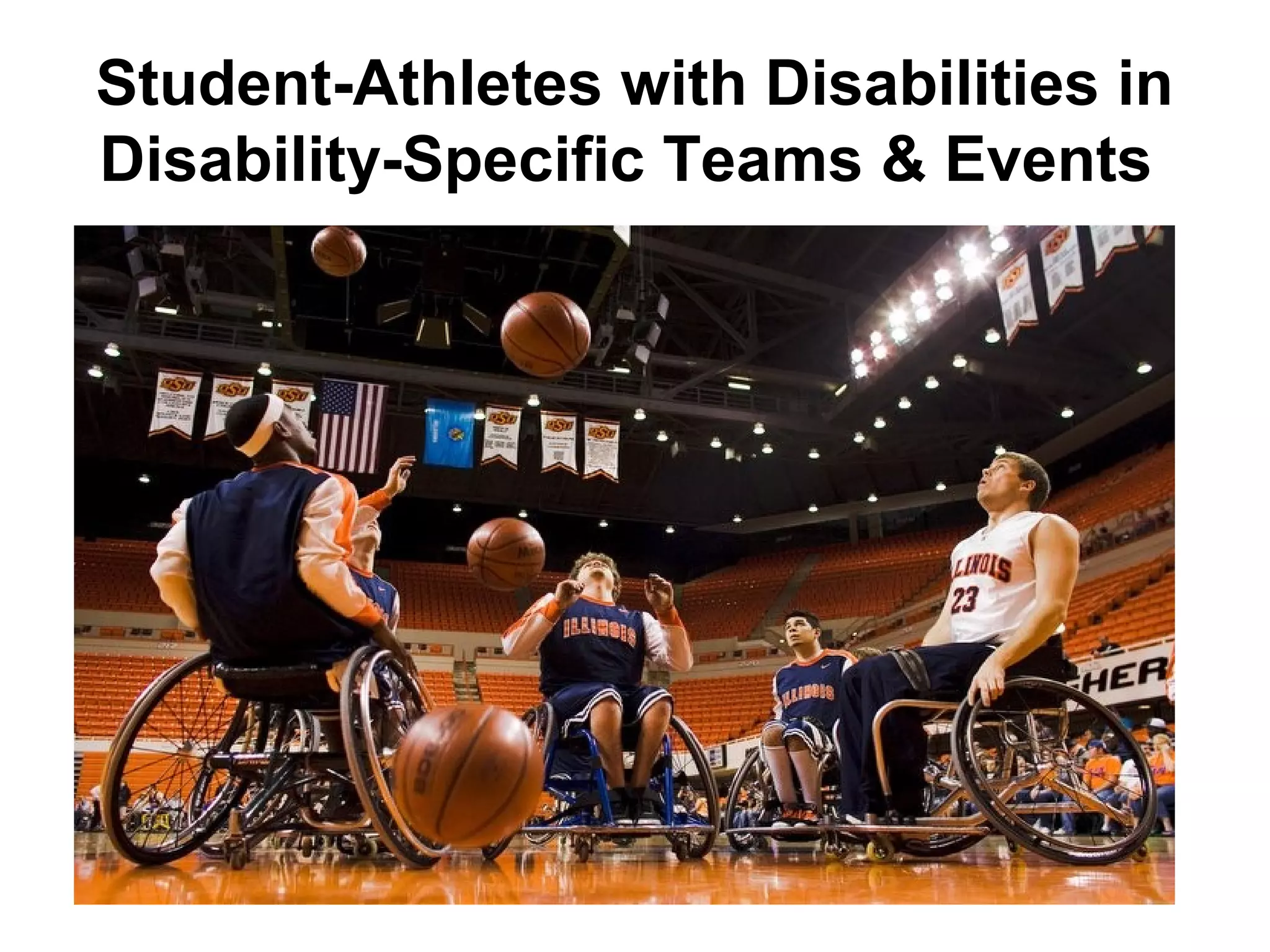 Student-Athletes with Disabilities | PPT