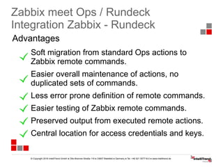 Wolfgang Alper - Zabbix Meets OPS Control / Rundeck | ZabConf2016 | PPT