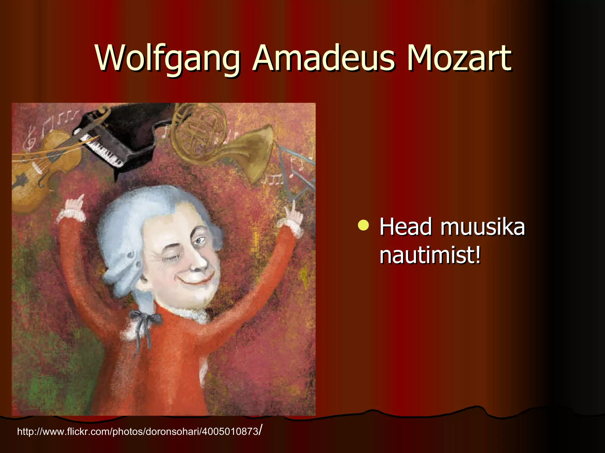 Wolfgang Amadeus Mozart | PPT