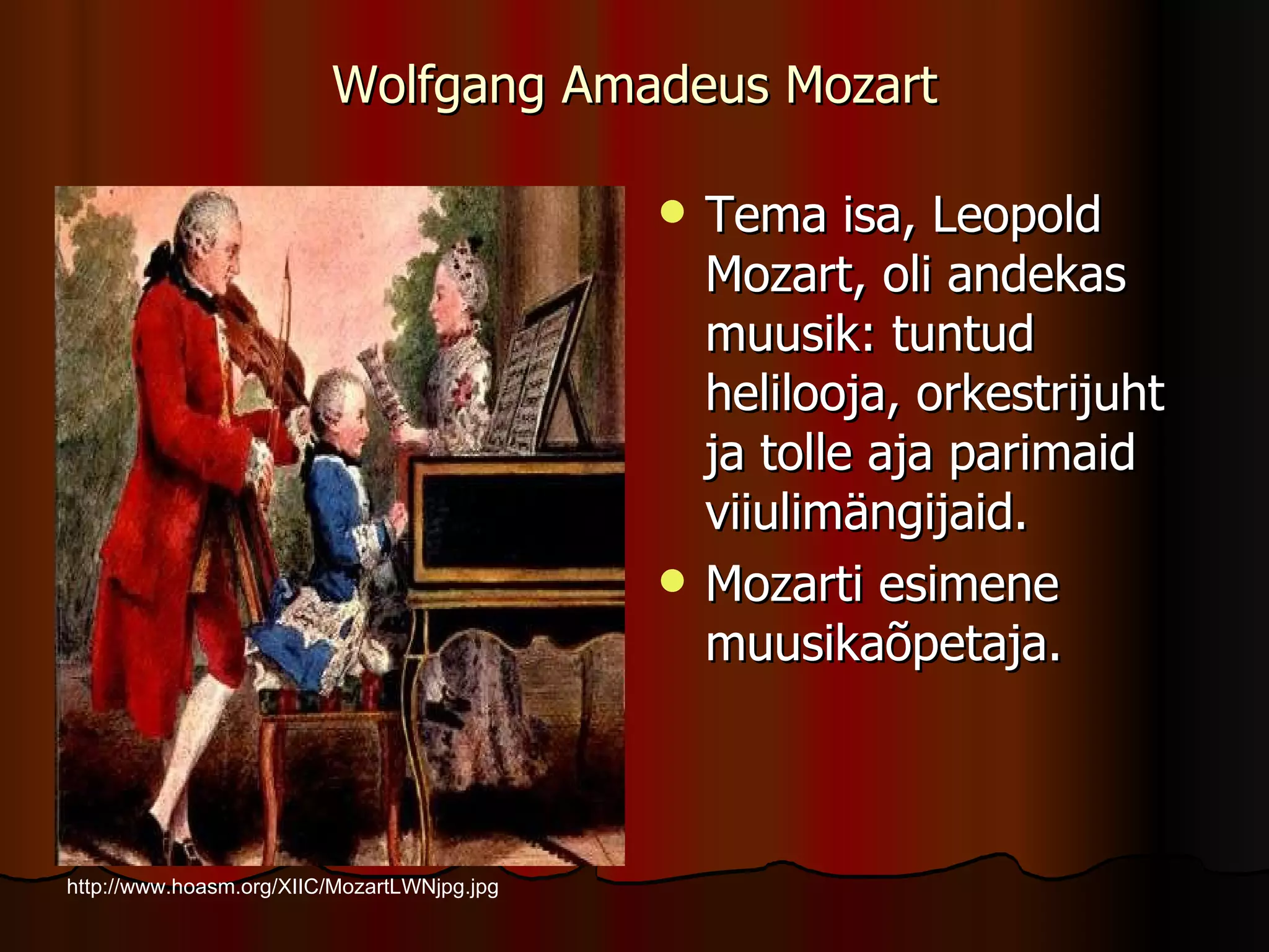 Wolfgang Amadeus Mozart | PPT