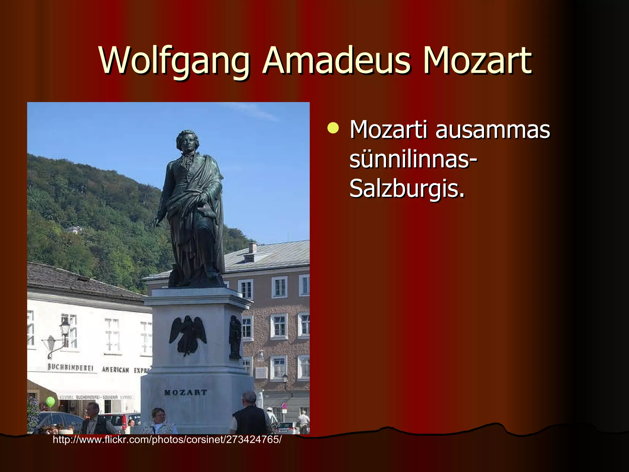 Wolfgang Amadeus Mozart | PPT