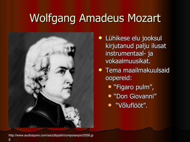 Wolfgang Amadeus Mozart | PPT