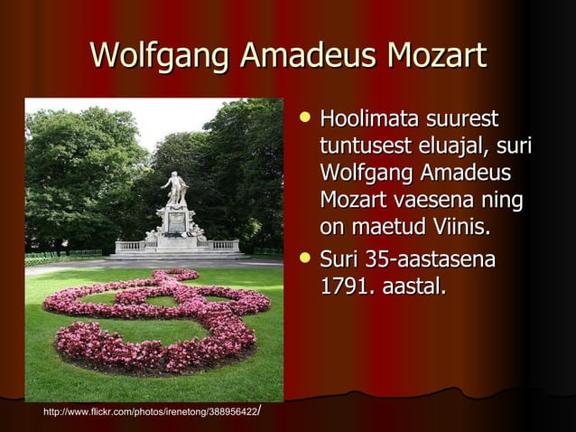 Wolfgang Amadeus Mozart | PPT
