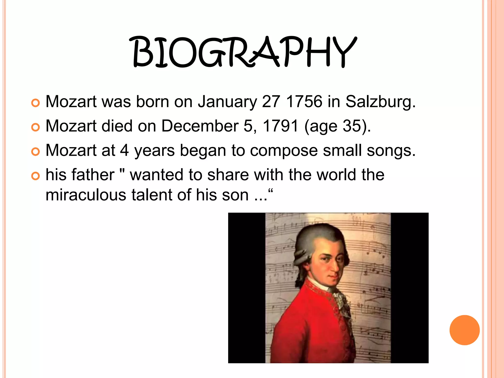Wolfgang Amadeus Mozart Educational Background Clipart