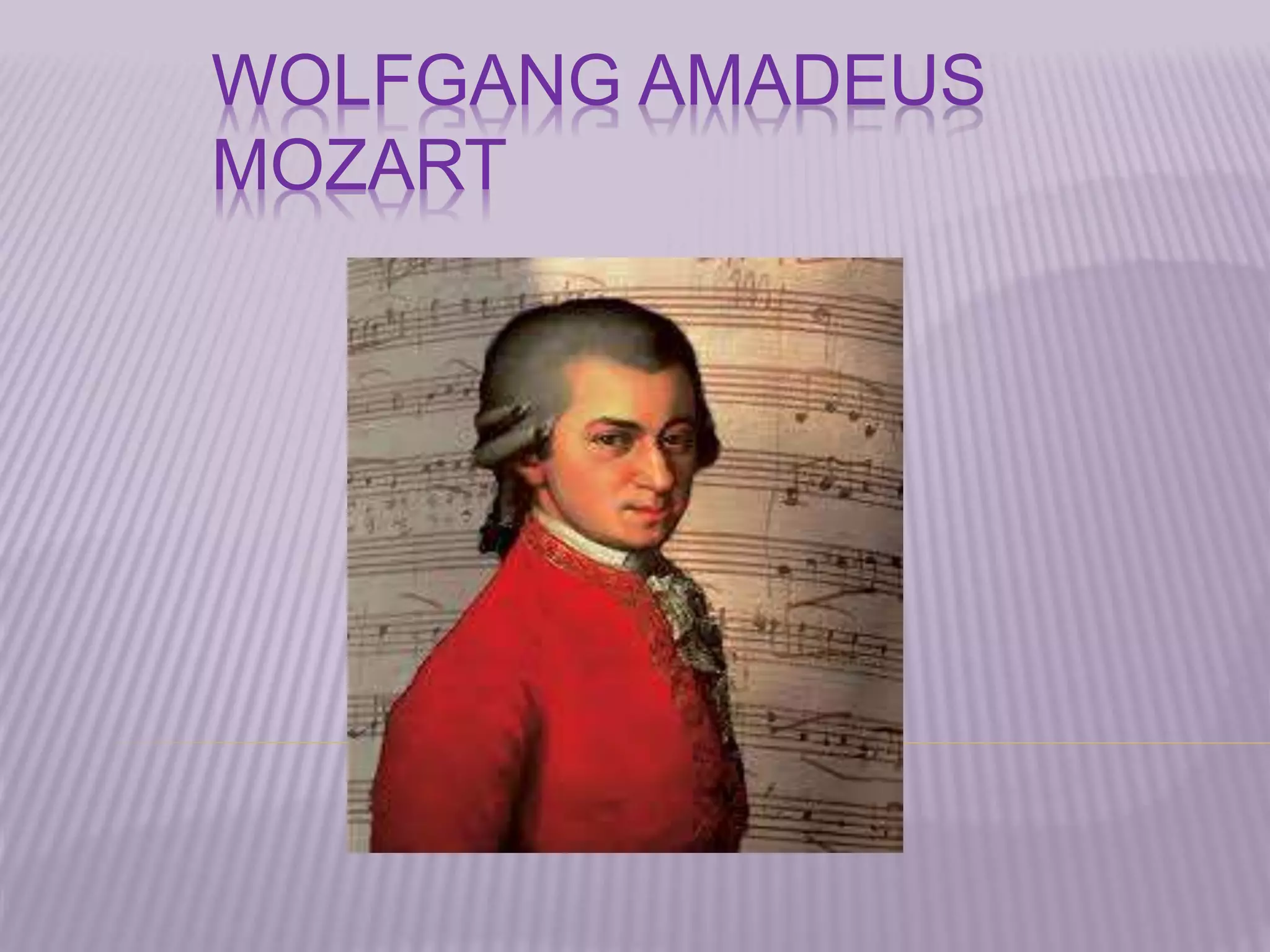 Wolfgang amadeus mozart | PPT