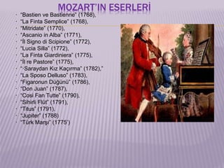Wolfgang amadeus mozart | PPT