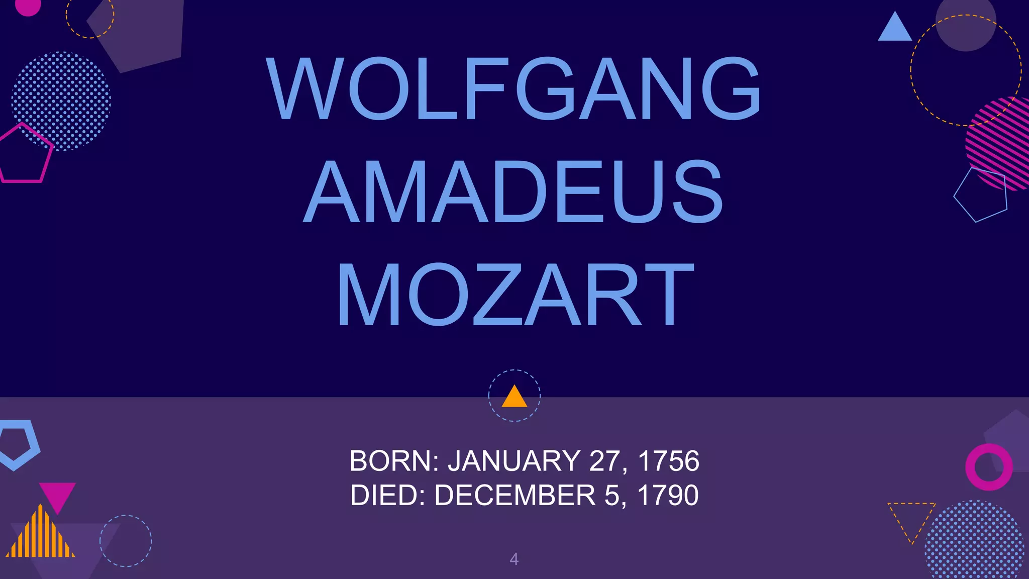 Wolfgang Amadeus Mozart - Classical Music Composer | PPTX