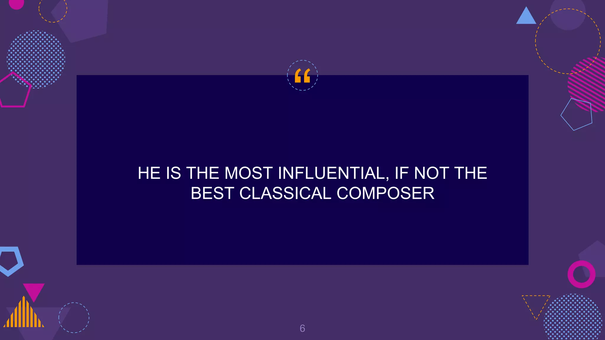 Wolfgang Amadeus Mozart - Classical Music Composer | PPTX