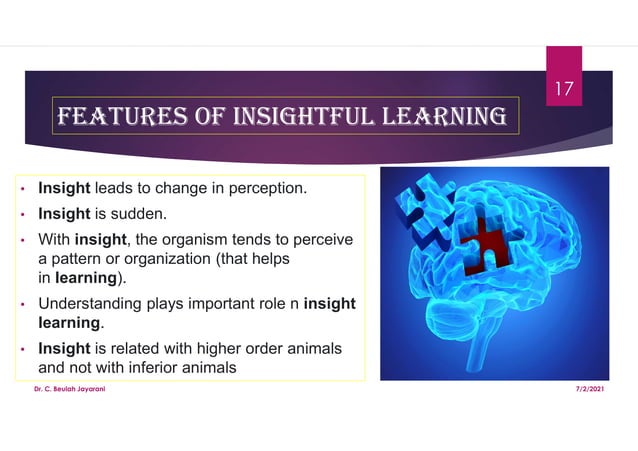 Wolfgang kohler’s insight of learning | PDF | Education
