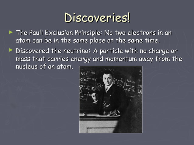Wolfgang pauli | PPT