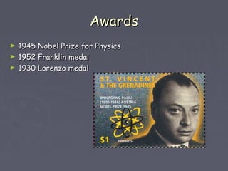 Wolfgang pauli | PPT
