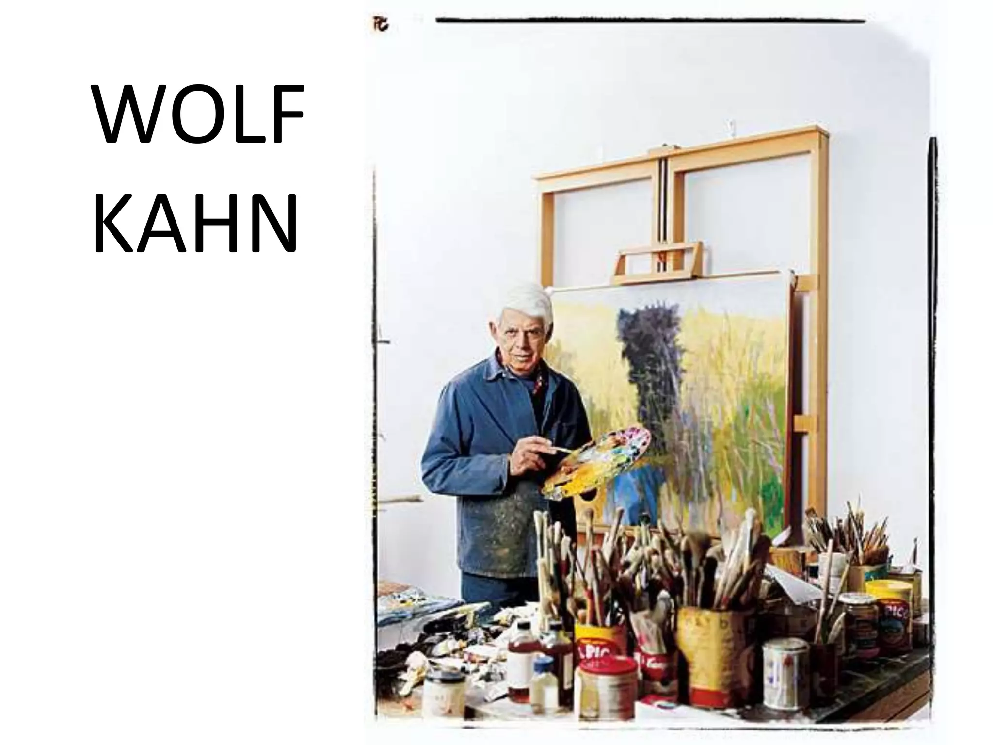 Wolf kahn | PPTX