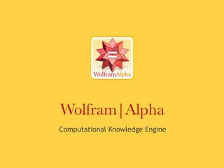 Wolfram Alpha Logo