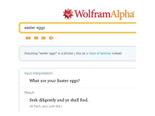 WolframAlpha a little fun! | PPT