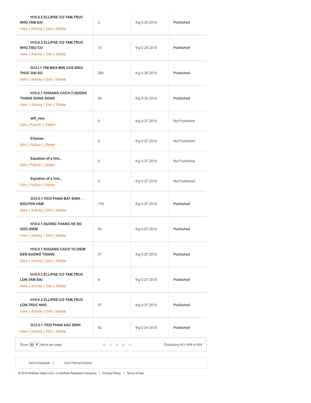 Wolfram alpha developer portal coth widgets | PDF