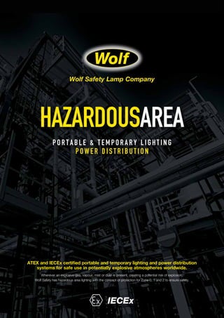 Wolf Safety Hazardous Area Portable & Temporary Lighting - ATEX and ...