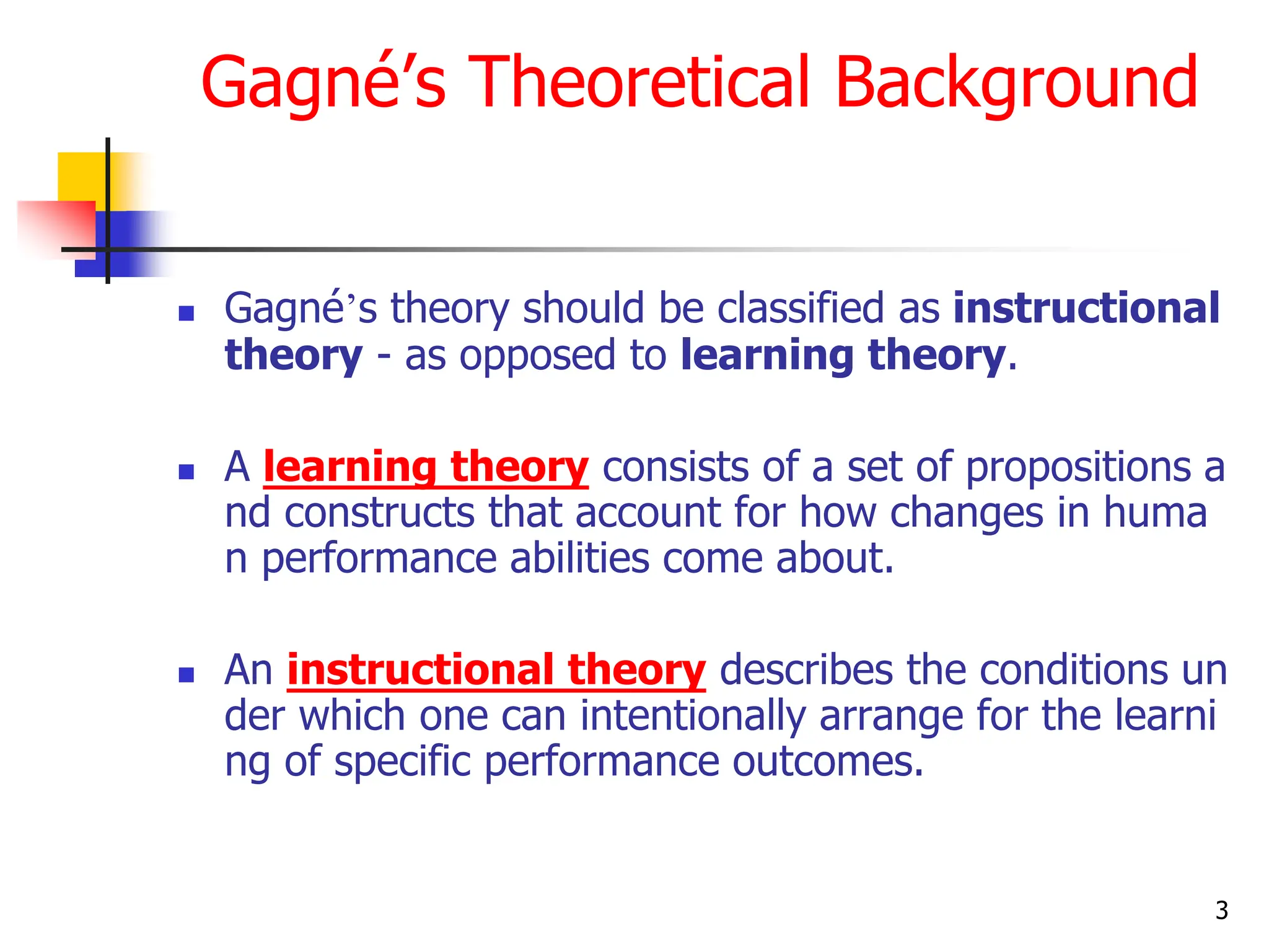 9 events of instructions by Gagnes that can help teachers | PPTX ...