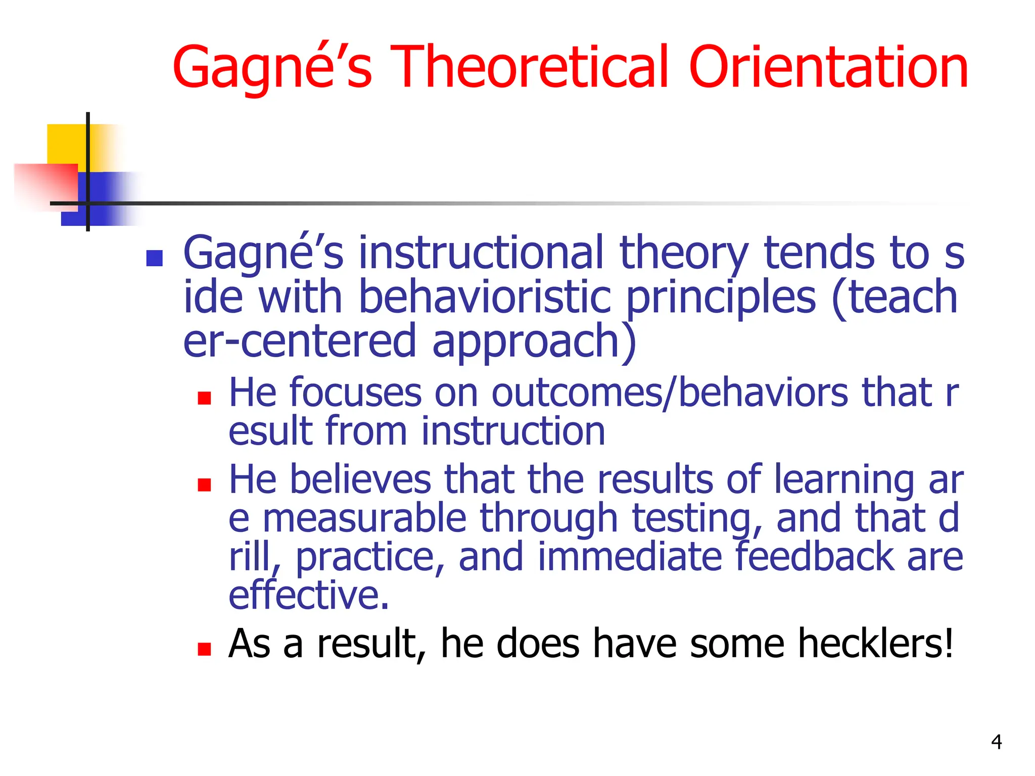 9 events of instructions by Gagnes that can help teachers | PPTX ...
