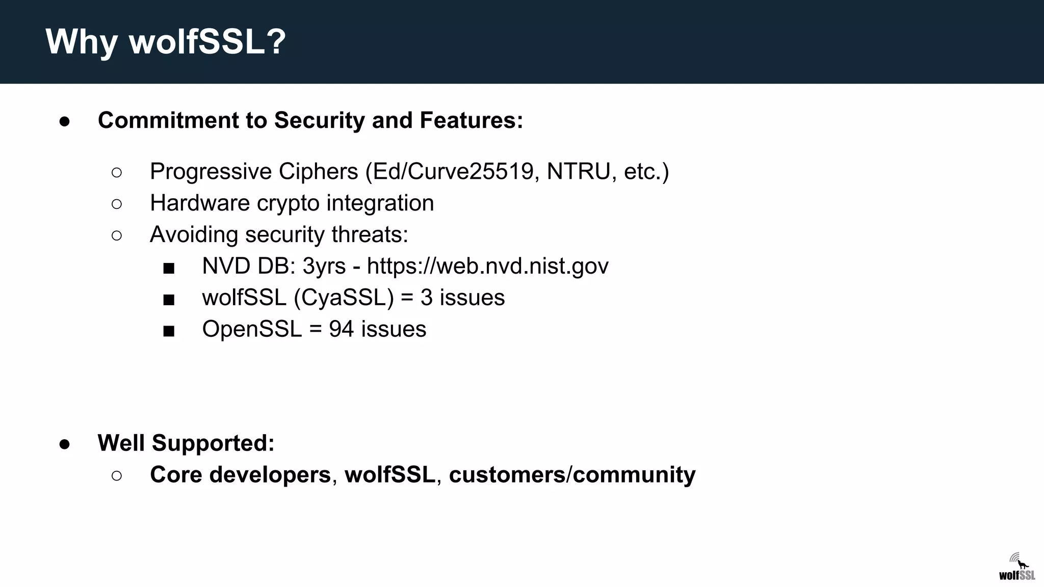 wolfSSL and TLS 1.3 | PPT