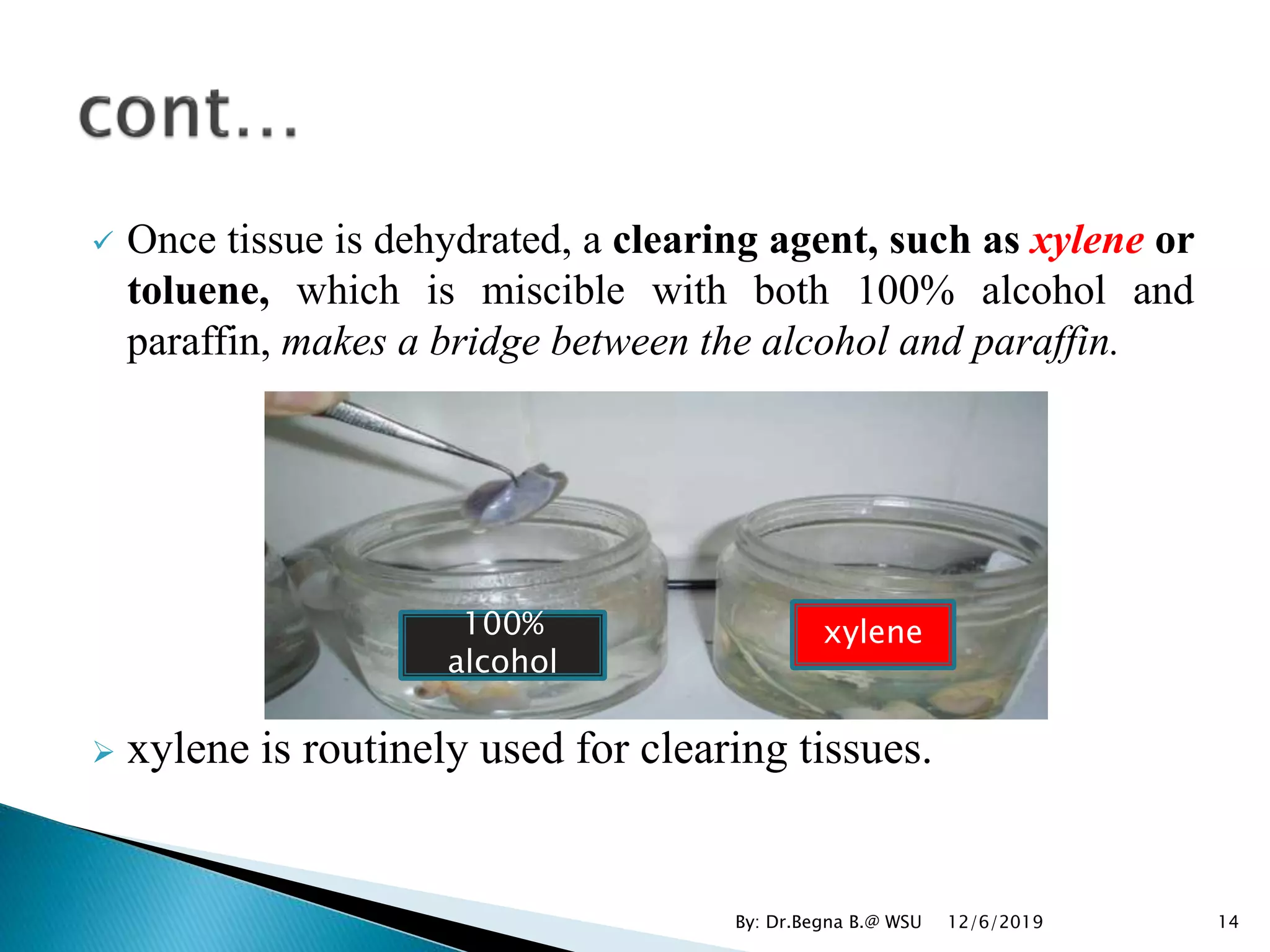 INTRODUCTION TO VETERINARY HISTOLOGY I | PPTX