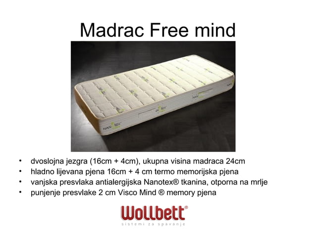 Wollbett madraci latex | PPT