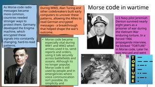 Understanding Morse Code: The Classic Language of Signals | PPTX