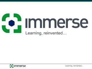 Live Interaction in Three Dimensions; The Power of Online Immersive Learning | PPTX