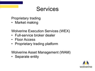 Wolverine presentation | PPTX | Business | Business and Finance