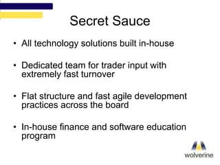 Wolverine presentation | PPTX | Business | Business and Finance