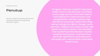 Proposal Program Woman UpSkill Indonesia (WUI) | PDF