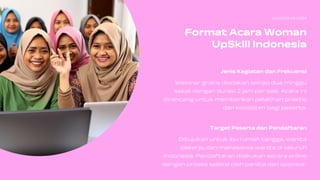 Proposal Program Woman UpSkill Indonesia (WUI) | PPT